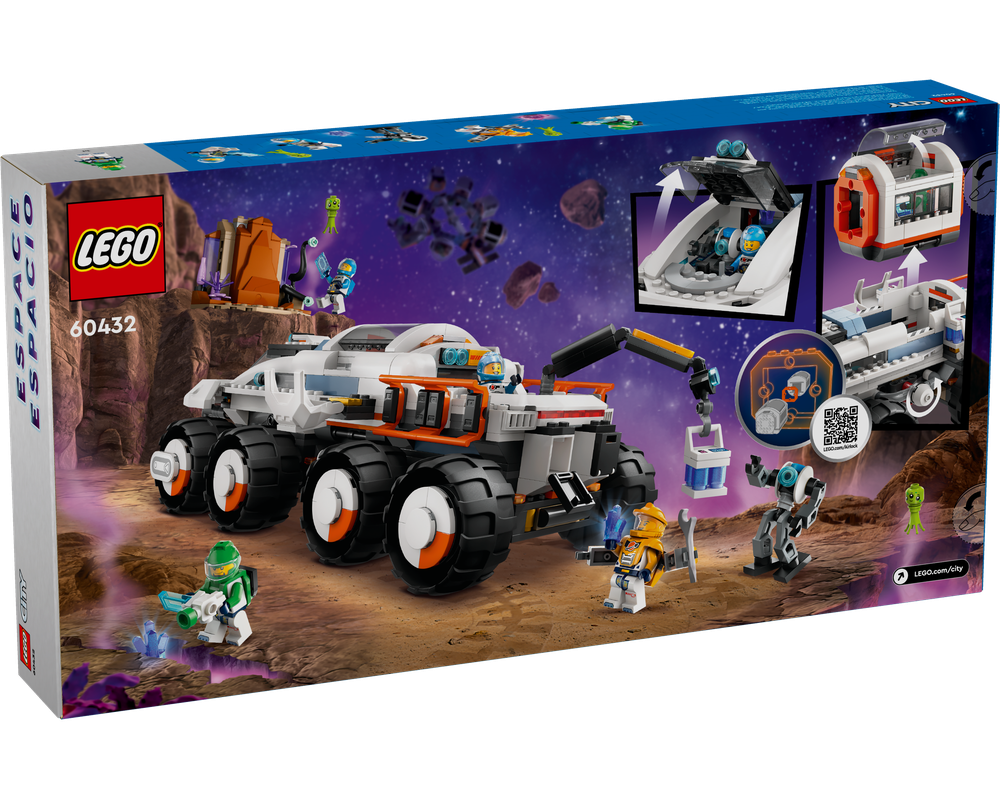 LEGO Set 60432-1 Command Rover and Crane Loader (2024 City ...