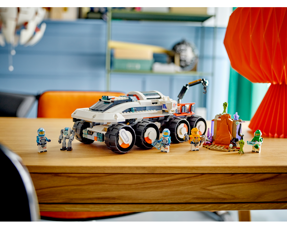 LEGO Set 60432-1 Command Rover and Crane Loader (2024 City ...