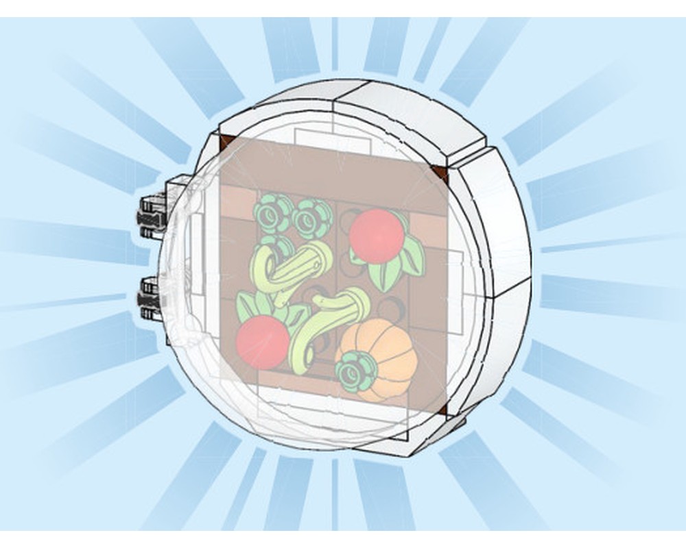 LEGO Set 60433-1-s7 Module - Greenhouse (2024 City) | Rebrickable ...