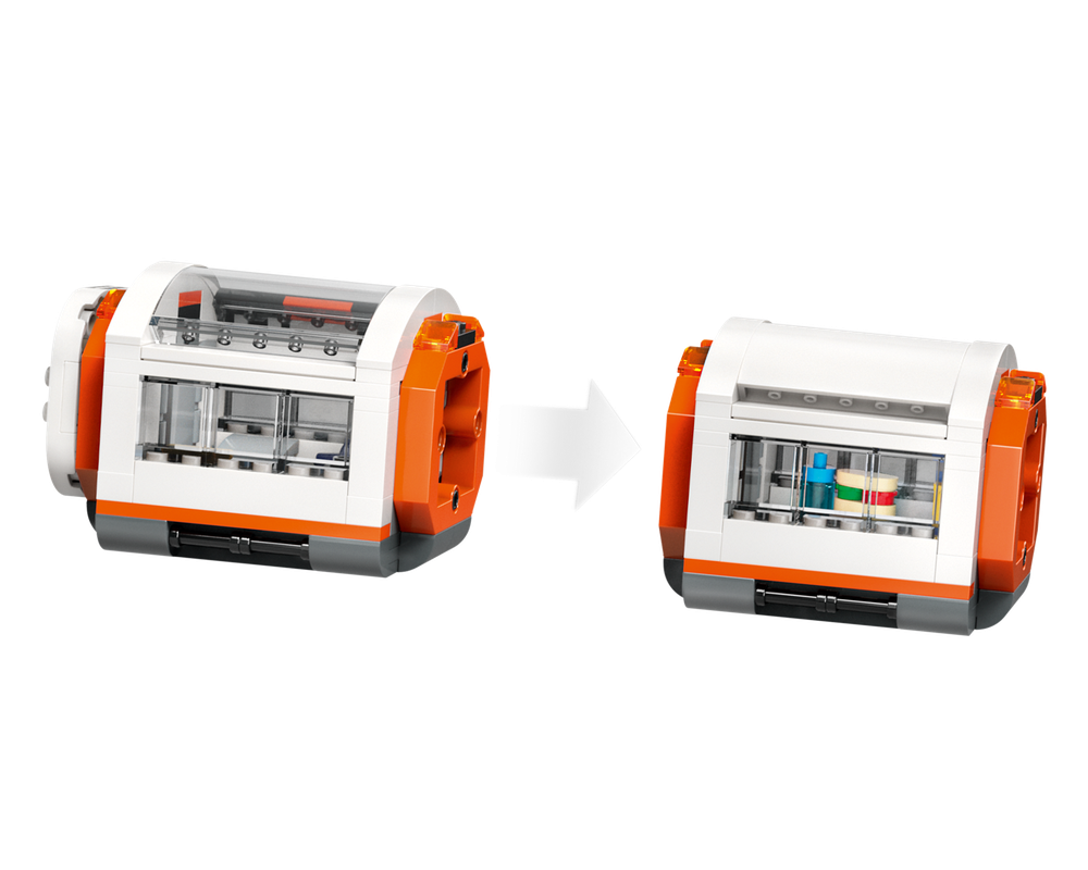 LEGO Set 60433-1 Modular Space Station (2024 City) | Rebrickable ...