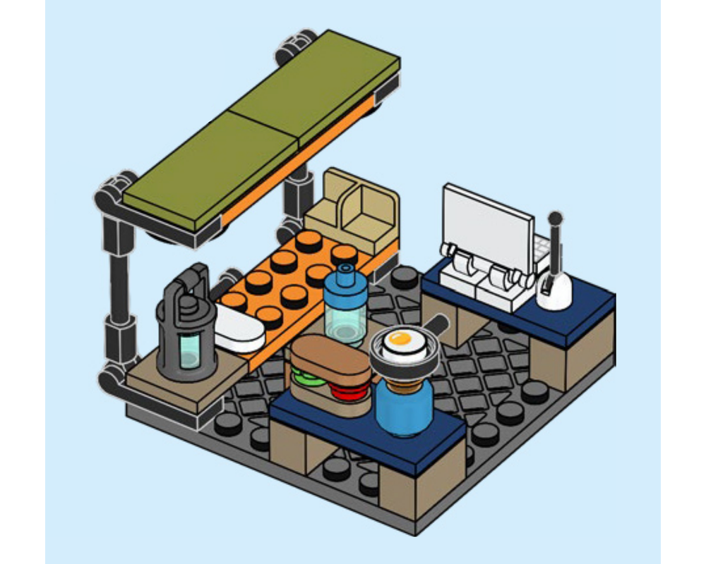 LEGO Set 60437-1-s3 Mobile Base Camp (2024 City > Jungle) | Rebrickable ...