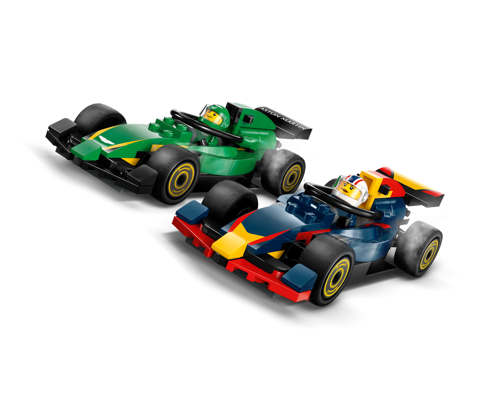LEGO Set 60445-1 F1 Truck with RB20 & AMR24 F1 Cars (2025 City ...