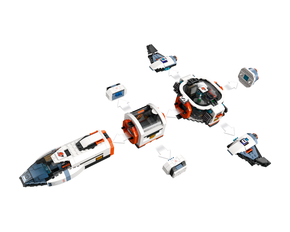 LEGO Set 60446-1 Modular Galactic Spaceship (2025 City) | Rebrickable ...