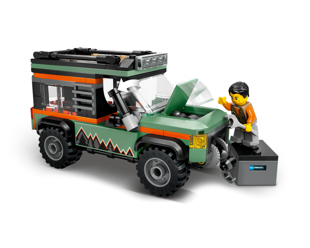 LEGO Set 60447-1 Off-Road 4x4 Mountain Truck (2025 City) | Rebrickable ...