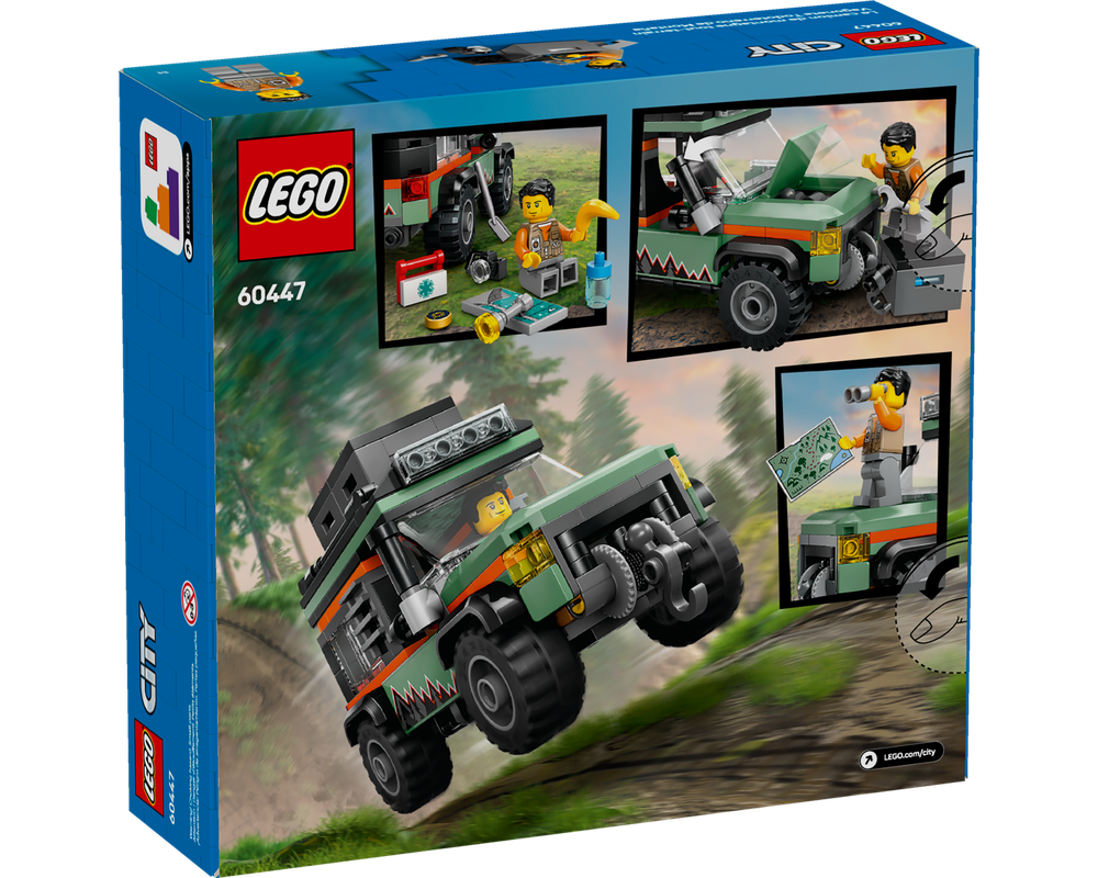 LEGO Set 60447-1 Off-Road 4x4 Mountain Truck (2025 City) | Rebrickable ...