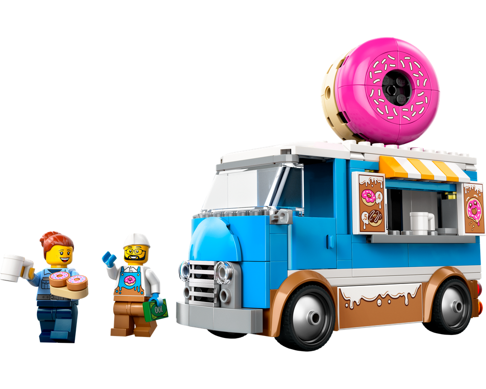LEGO Set 60452-1 Donut Truck (2025 City > Traffic) | Rebrickable ...