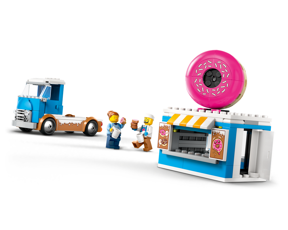 LEGO Set 60452-1 Donut Truck (2025 City) | Rebrickable - Build with LEGO