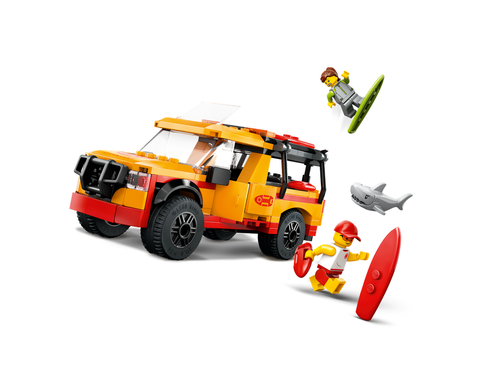 LEGO Set 60453-1 Lifeguard Beach Rescue Truck (2025 City > Coast Guard ...