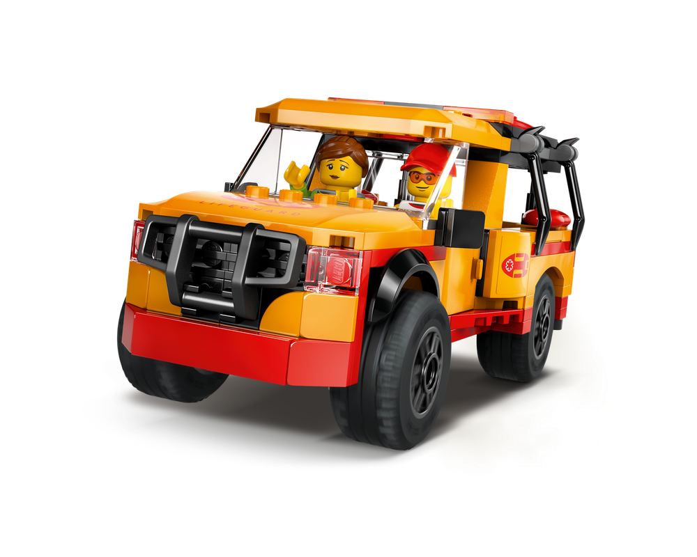 LEGO Set 60453-1 Lifeguard Beach Rescue Truck (2025 City > Coast Guard ...