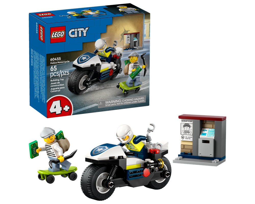LEGO Set 60455-1 Police Motorcycle chase (2025 City > Police ...