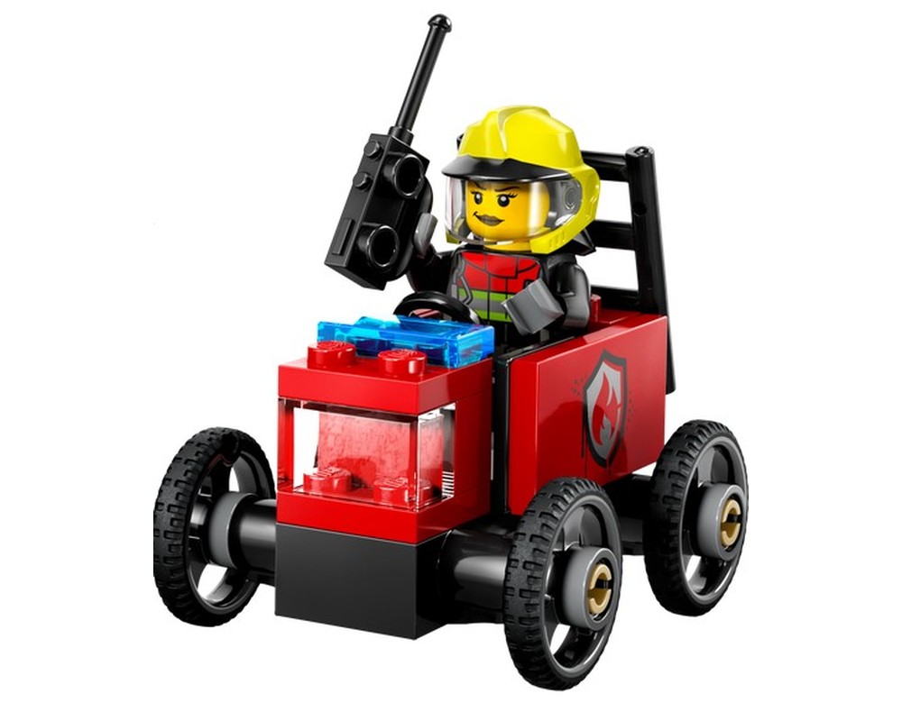 LEGO Set 60458-1-s2 Fire Truck Race Car (2025 City) | Rebrickable ...