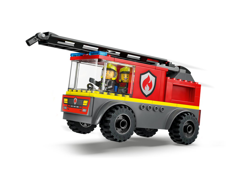 LEGO Set 60463-1 Fire Ladder Truck (2025 City) | Rebrickable - Build ...
