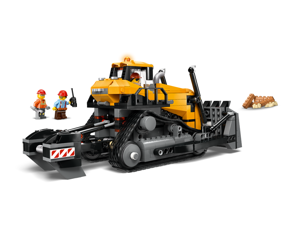 LEGO Set 60466-1 Yellow Bulldozer (2025 City > Construction ...