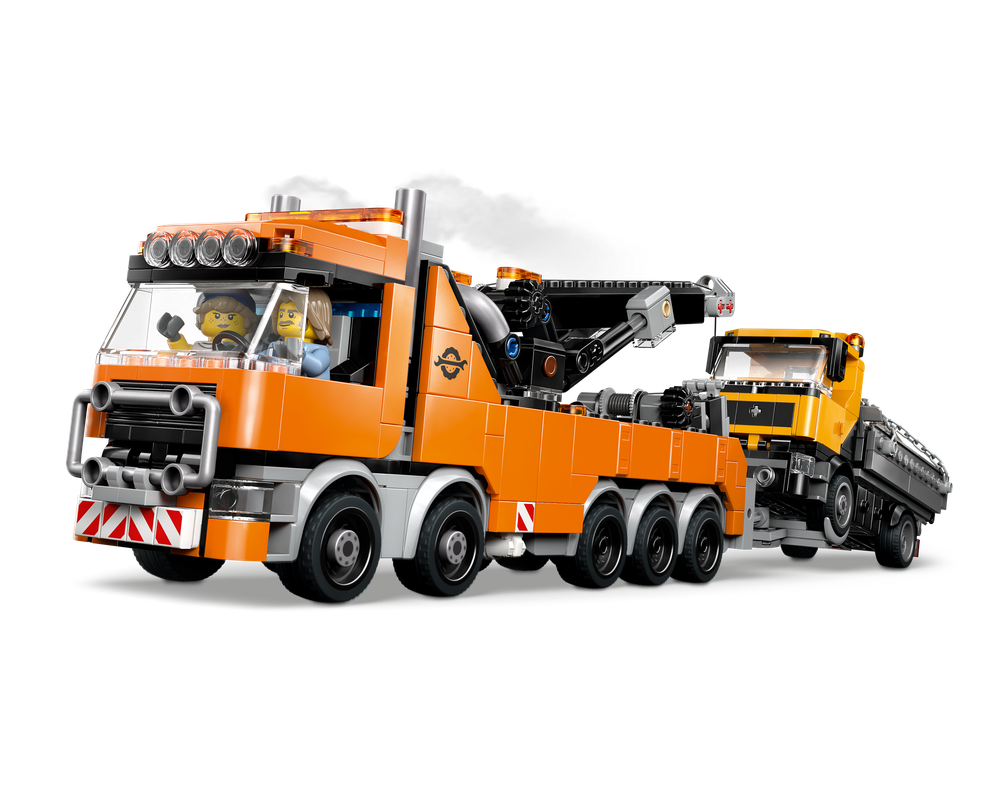 LEGO Set 60467-1 Heavy-Duty Recovery Tow Truck with Crane (2025 City ...
