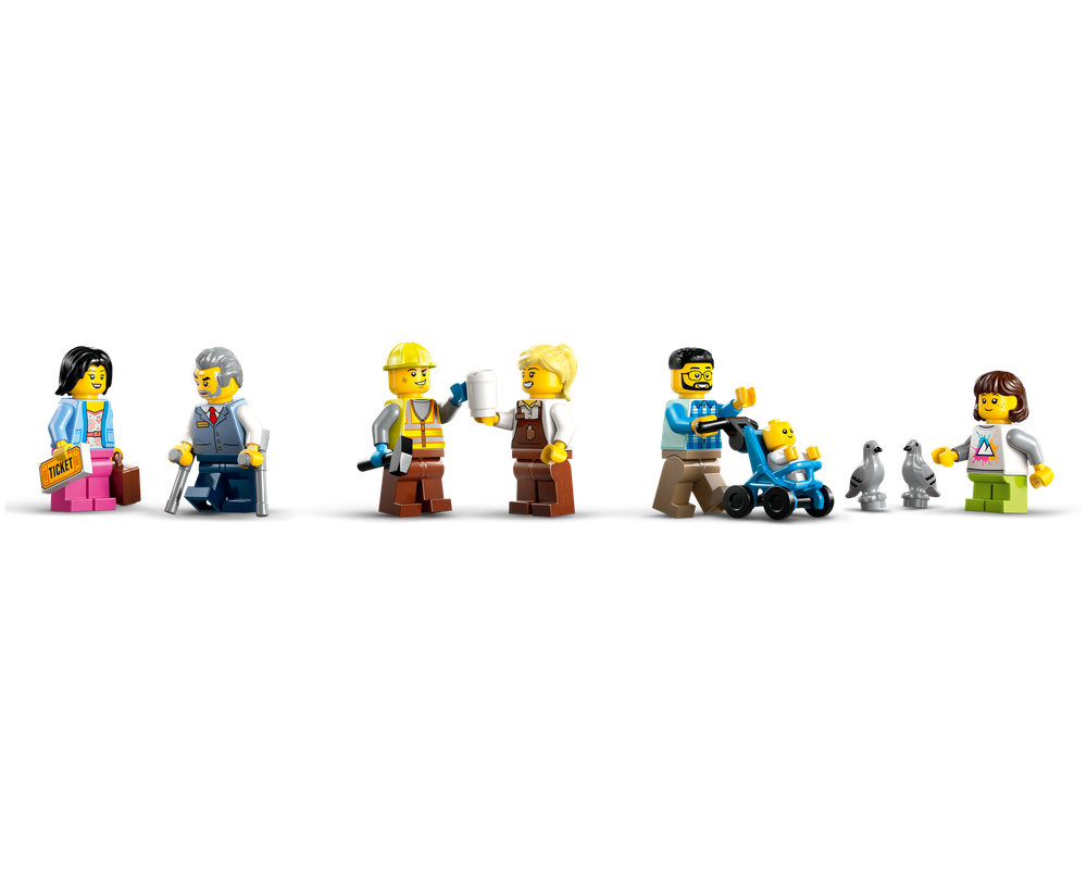 LEGO Set 60469-1 Central Train Station (2025 City > Trains ...