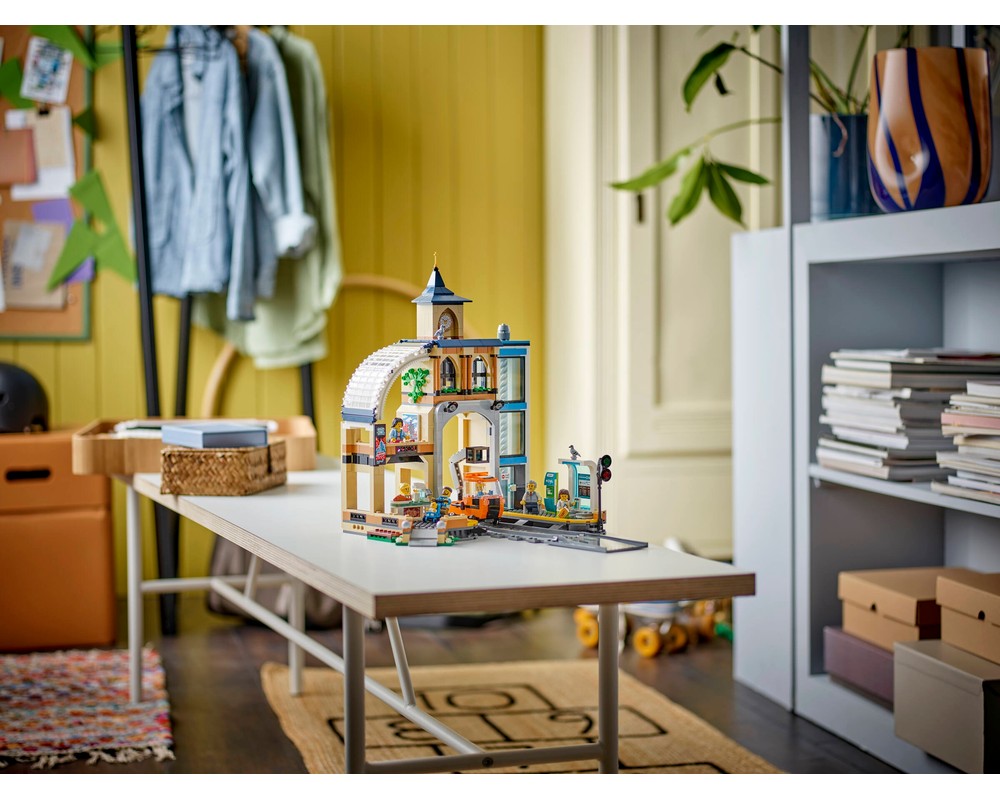 LEGO Set 60469-1 Central Train Station (2025 City > Trains ...