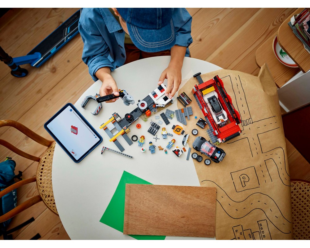 LEGO Set 60472-1 Scrapyard with Cars (2025 City) | Rebrickable - Build ...