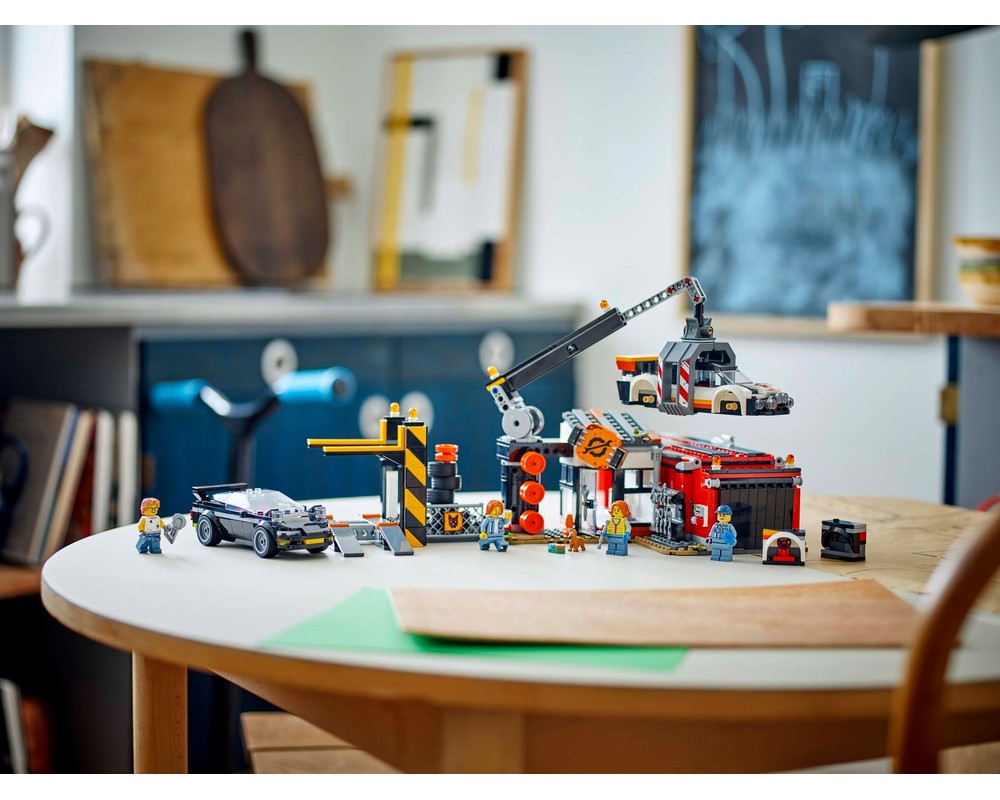 LEGO Set 60472-1 Scrapyard with Cars (2025 City) | Rebrickable - Build ...