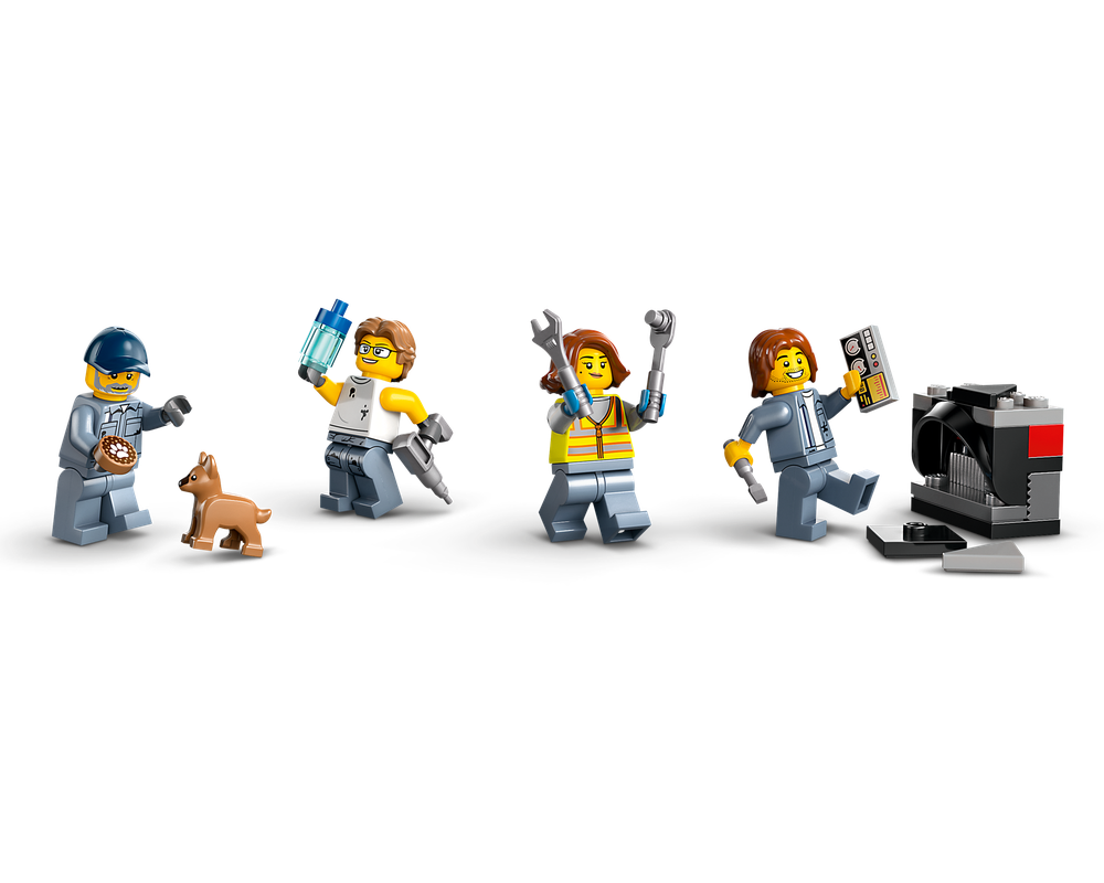 LEGO Set 60472-1 Scrapyard with Cars (2025 City) | Rebrickable - Build ...