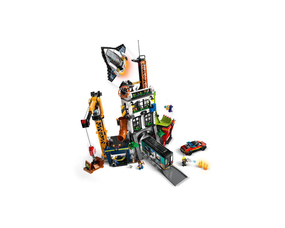 LEGO Set 60473-1 The City Tower (2025 City) | Rebrickable - Build with LEGO