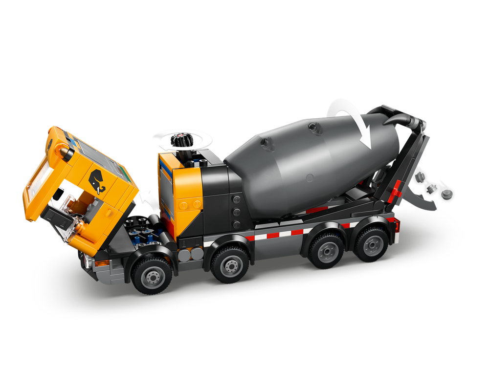 LEGO Set 60478-1 Cement Mixer (2026 City > Construction) | Rebrickable ...