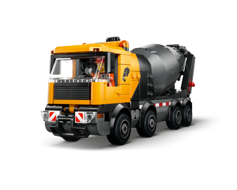 LEGO Set 60478-1 Cement Mixer (2026 City > Construction) | Rebrickable ...
