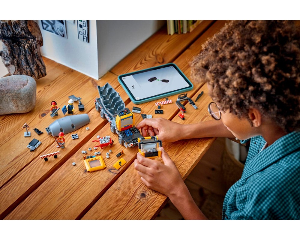 LEGO Set 60478-1 Cement Mixer (2026 City > Construction) | Rebrickable ...