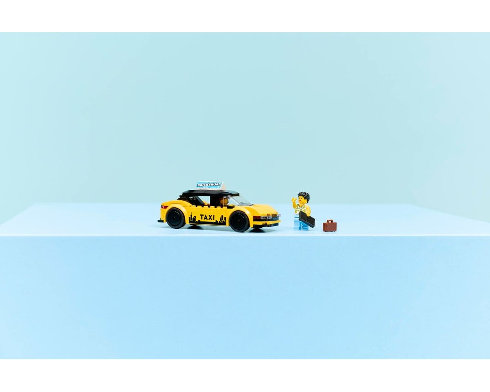 LEGO Set 60487-1 Yellow Taxi (2026 City > Traffic) | Rebrickable ...