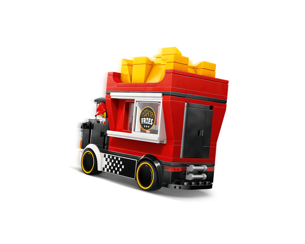LEGO Set 60488-1 Fries Food Truck (2026 City) | Rebrickable - Build ...