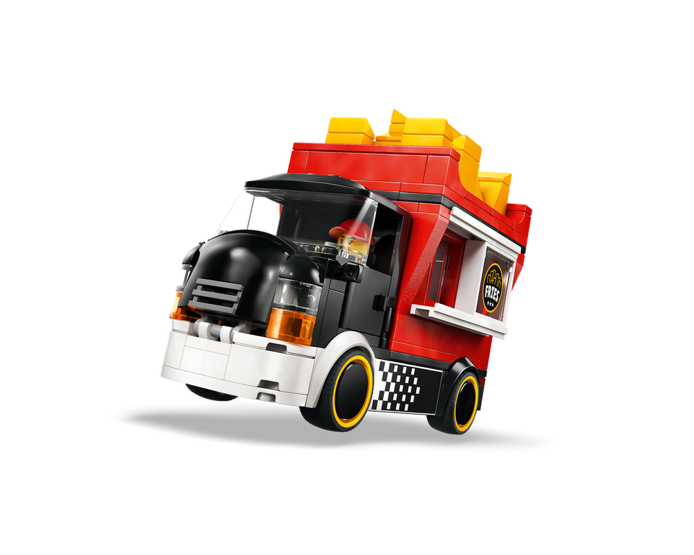 LEGO Set 60488-1 Fries Food Truck (2026 City) | Rebrickable - Build ...