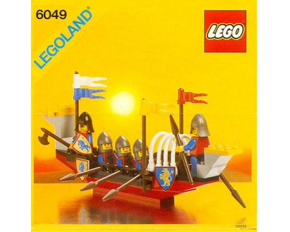 LEGO Set 6049-1 Viking Voyager (1987 Castle > Lion Knights ...