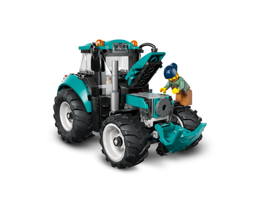 LEGO Set 60498-1 Tractor (2026 City) | Rebrickable - Build with LEGO