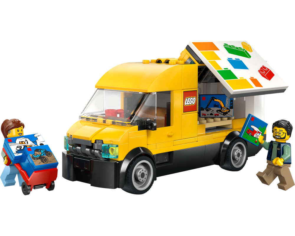 LEGO Set 60500-1 The LEGO Van (2026 City) | Rebrickable - Build with LEGO