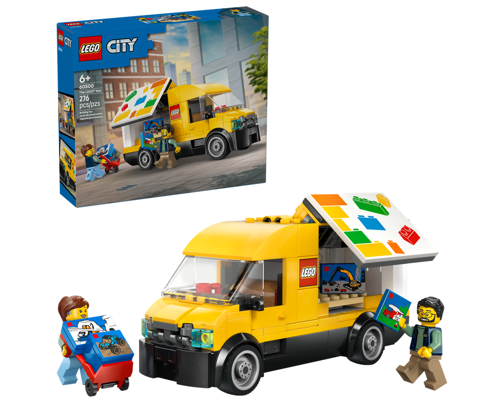 LEGO Set 60500-1 The LEGO Van (2026 City > Traffic) | Rebrickable ...