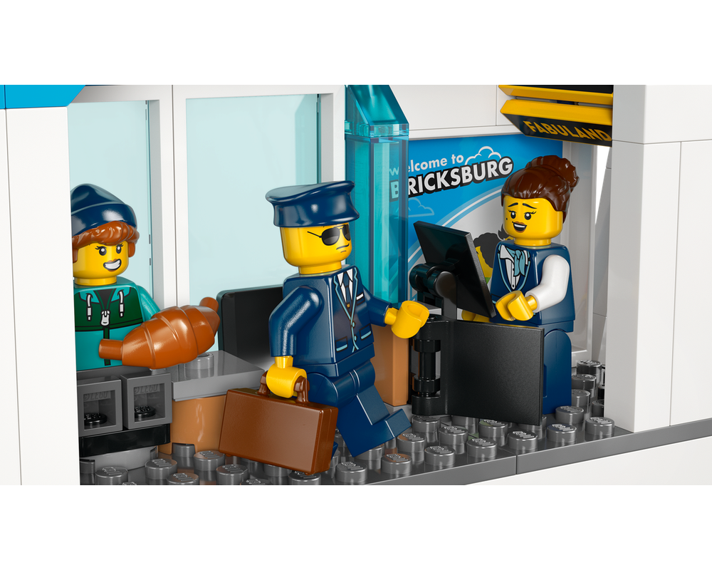 LEGO Set 60502-1 Airport with Airplane (2026 City > Airport ...