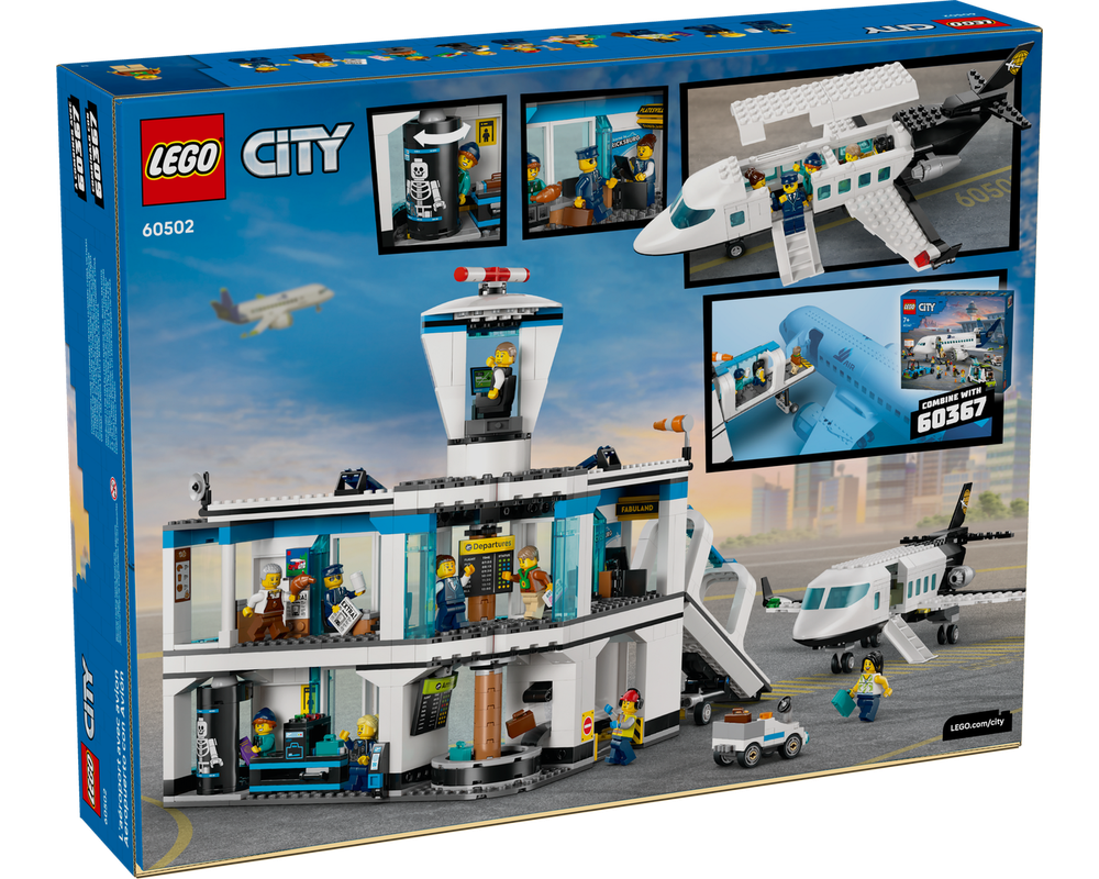 LEGO Set 60502-1 Airport with Airplane (2026 City > Airport ...