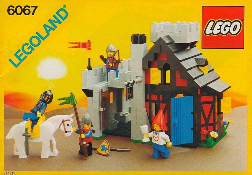 LEGO Set 6067-1 Guarded Inn (1986 Castle > Lion Knights) | Rebrickable ...