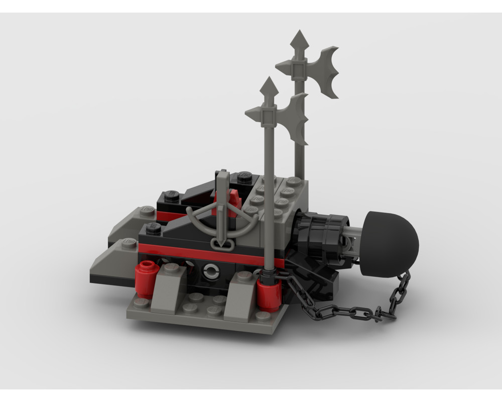 LEGO Set 6096-1-c2 Cannon (2000 Castle > Knights Kingdom I ...