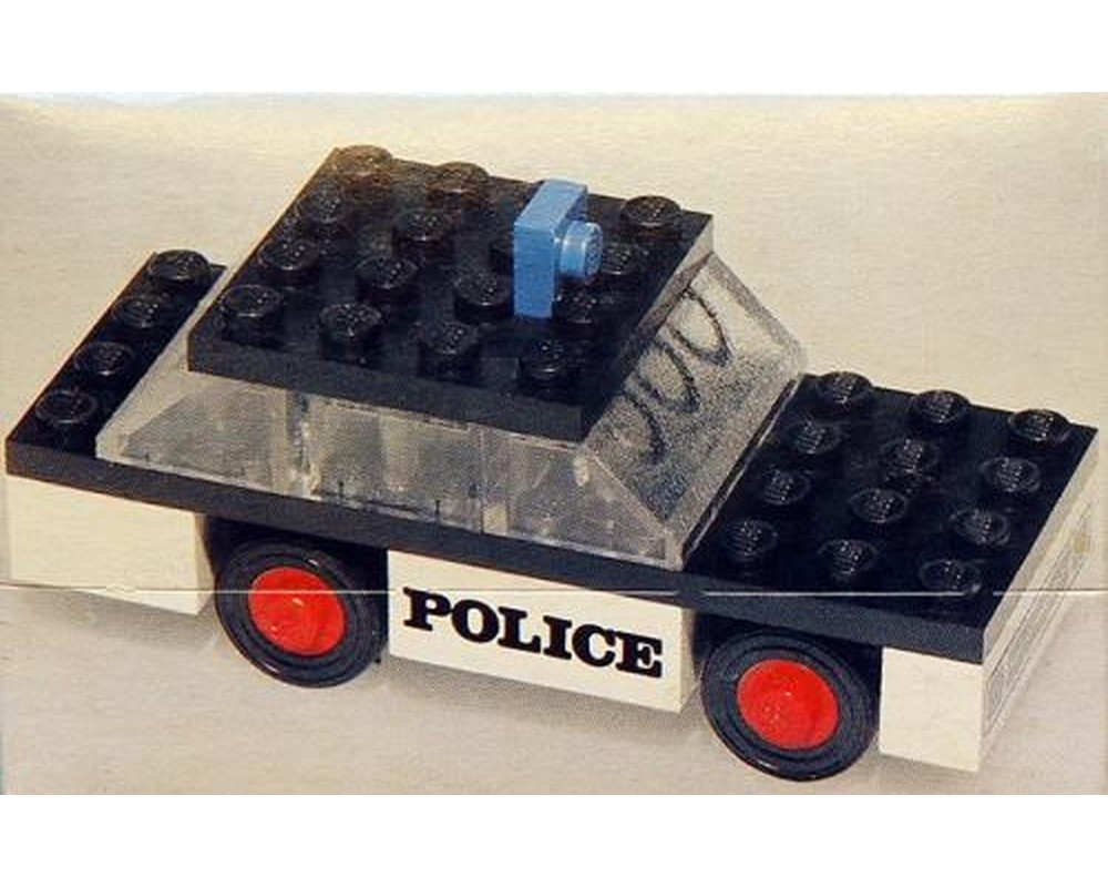 LEGO Set 611-1 Police Car (1973 Legoland > Police) | Rebrickable ...