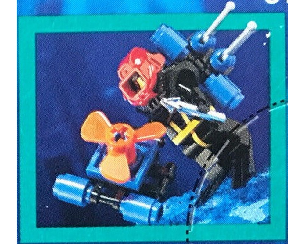 LEGO Set 6115-1-c2 Underwater Scooter (1995 Aquazone > Aquasharks ...