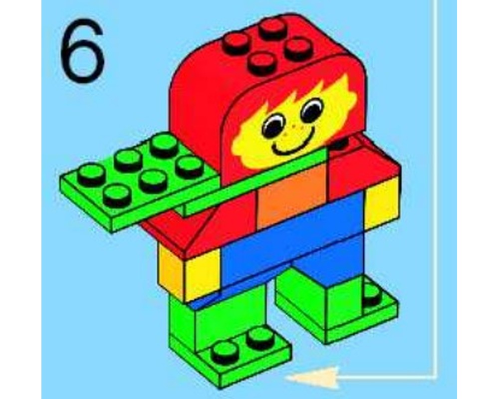 LEGO Set 6161-1-s1 Boy (2007 Make & Create) | Rebrickable - Build with LEGO