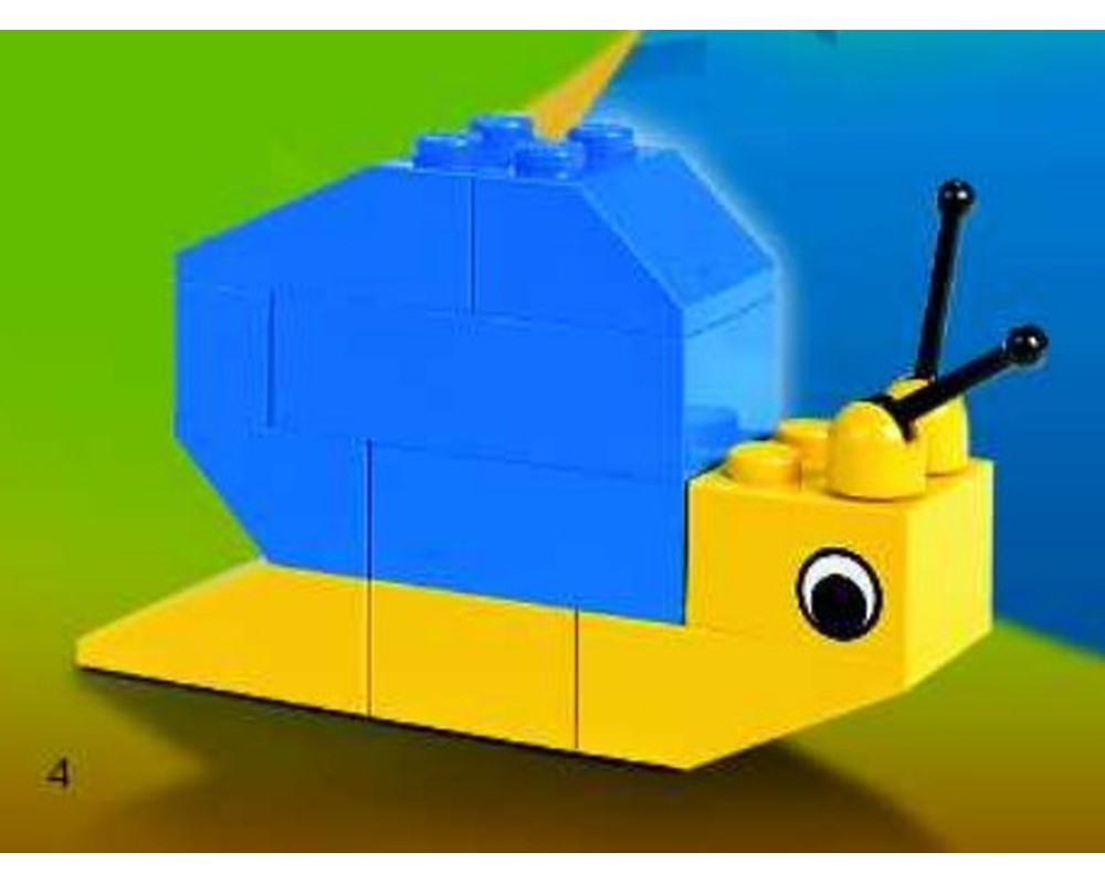 LEGO Set 6161-1-s2 Snail (2007 Make & Create) | Rebrickable - Build ...