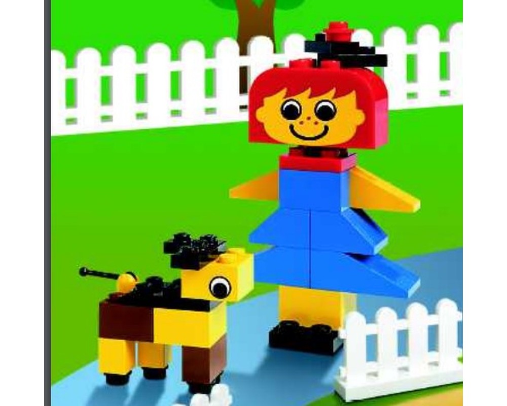 LEGO Set 6161-1-s8 Girl and dog (2007 Make & Create) | Rebrickable ...