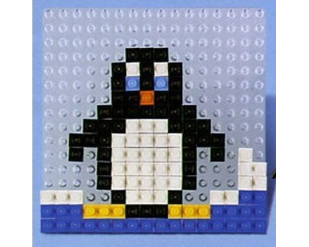 LEGO Set 6163-1-b4 Penguin (2007 Sculptures > Mosaic) | Rebrickable ...