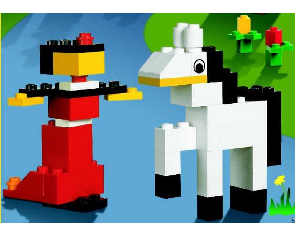 LEGO Set 6166-1-c3 Dancer and Horse (2007 Make & Create) | Rebrickable ...