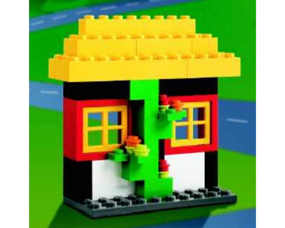 LEGO Set 6166-1-c5 House Back (2007 Make & Create) | Rebrickable ...