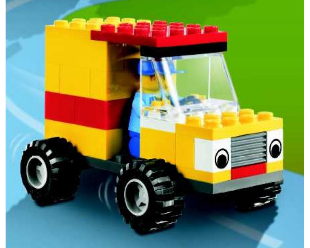 LEGO Set 6166-1-c6 Small Van (2007 Make & Create) | Rebrickable - Build ...