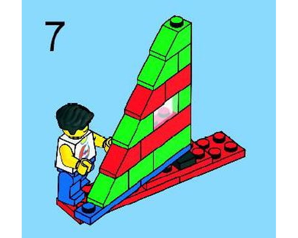LEGO Set 6167-1-b1 Windsurfer (2006 Creator) | Rebrickable - Build with ...