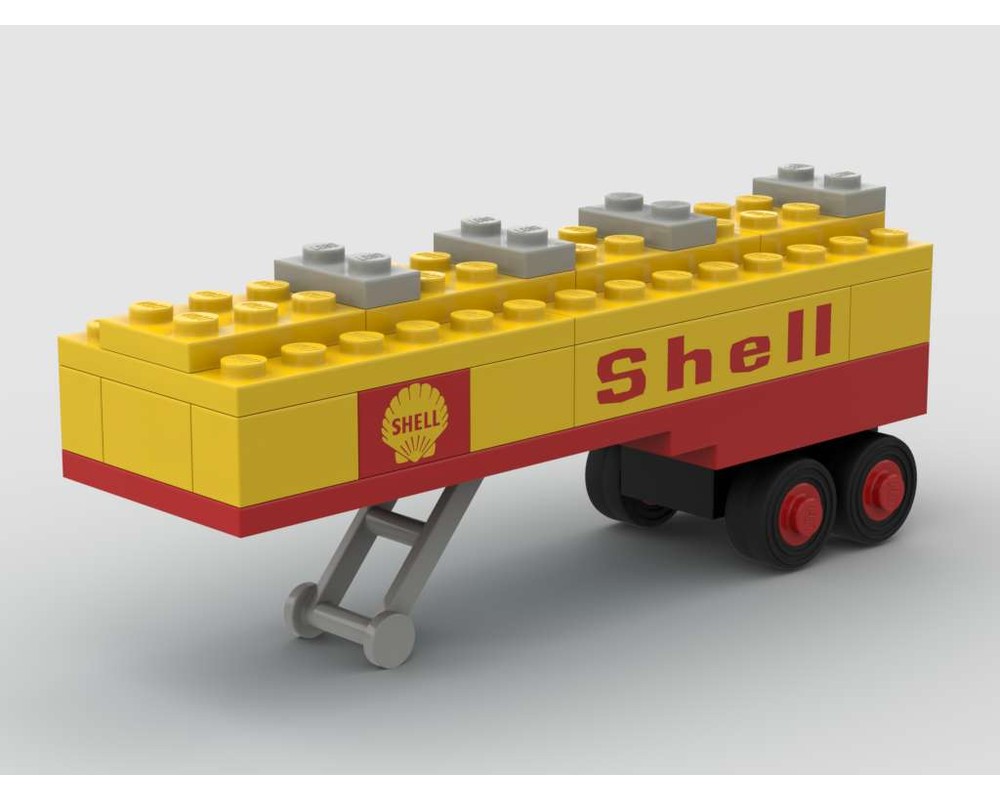 LEGO Set 621-2-s2 Trailer (1970 Legoland > Gas Station) | Rebrickable ...