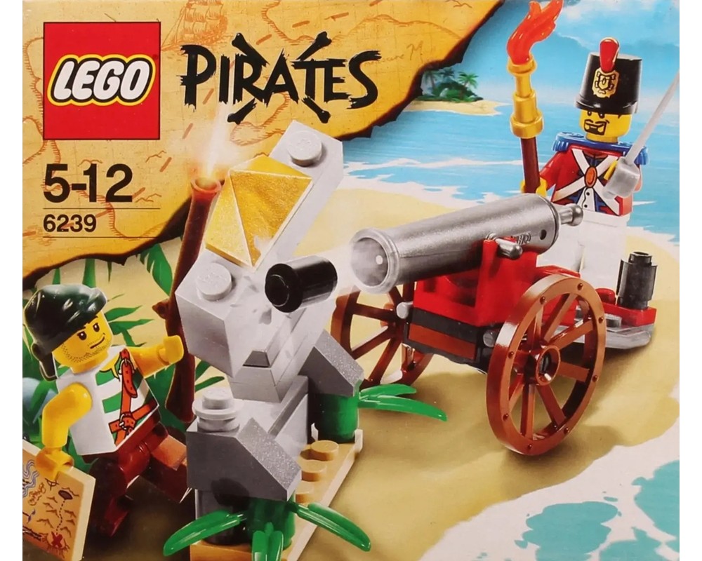 LEGO Set 6239-1 Cannon Battle (2009 Pirates > Pirates II) | Rebrickable ...